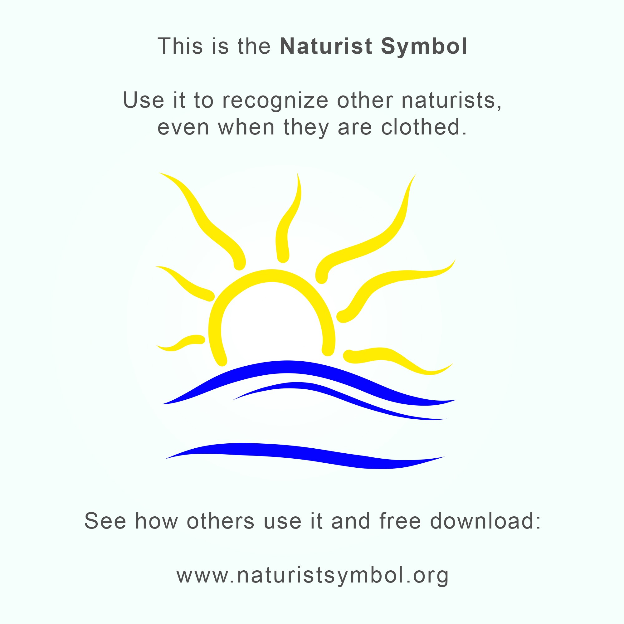 Naturist Symbol